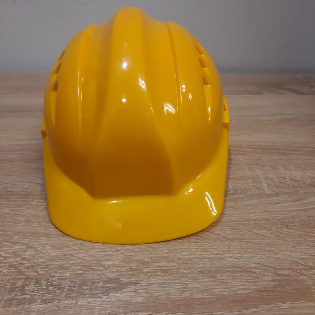 Safety Helmet with Self Adjustable Ratchet Suspension - Anaf