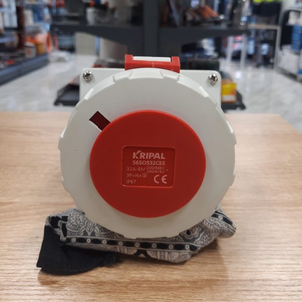 Kripal Wall Mounted 32A Socket - Anaf